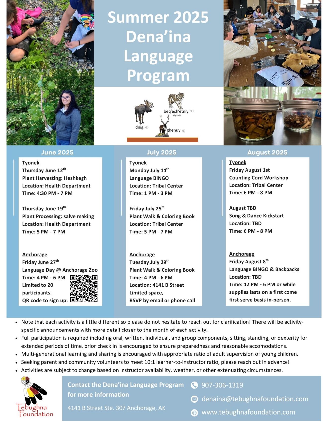 Dena’ina Language - Tebughna Foundation